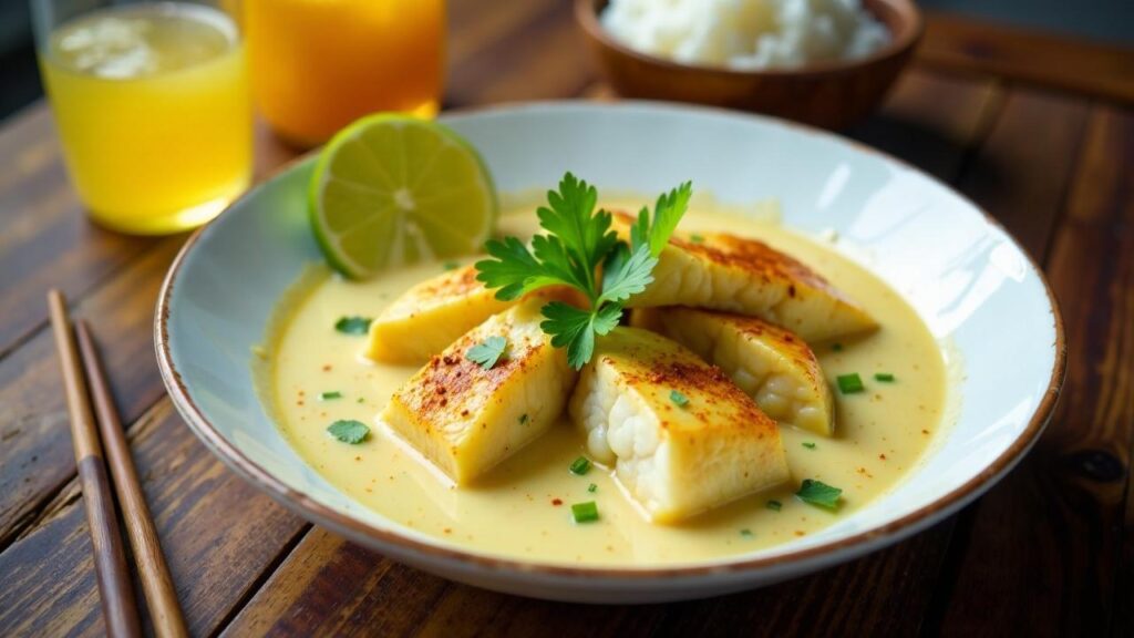 Poisson au Lait de Coco (Fisch in Kokosmilch) [CreaTable] – Rezept für ...