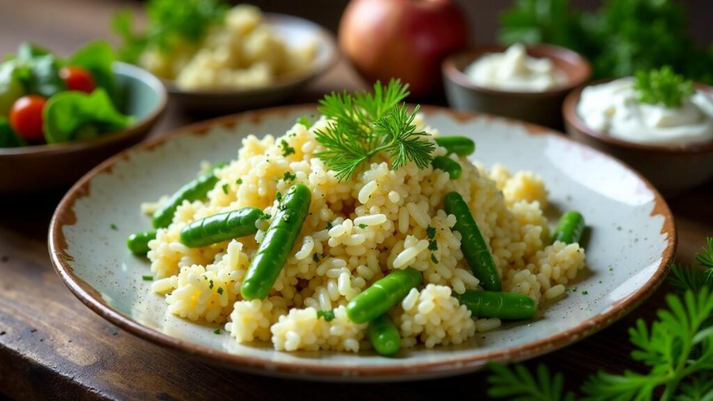 Polo Shevid Baghali (Dill-Bohnen-Reis) [CreaTable] – Rezept für ...