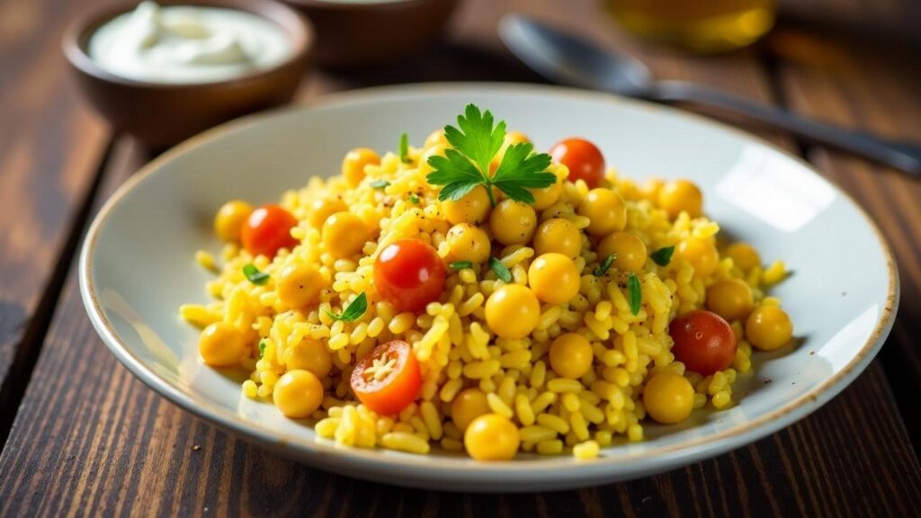 Rice and Chickpeas Pilaf [CreaTable] – Rezept für Anfänger und Chefkoch ...