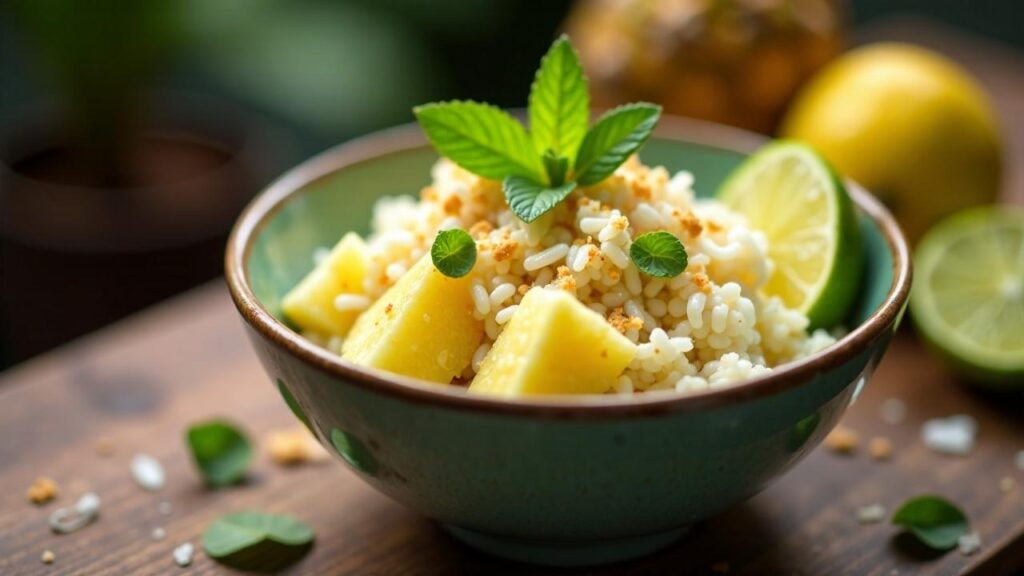Riz Ananas Coco (Ananas-Kokosreis) [CreaTable] – Rezept für Anfänger ...