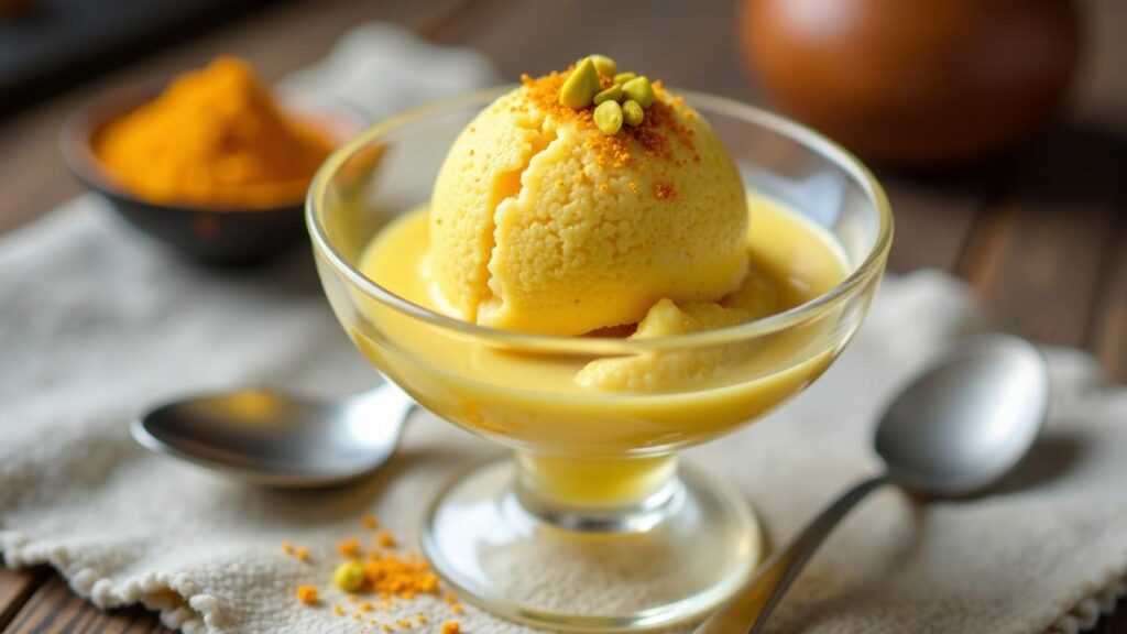Saffron Ice Cream (Safran-Eiscreme) [CreaTable] – Rezept für Anfänger ...