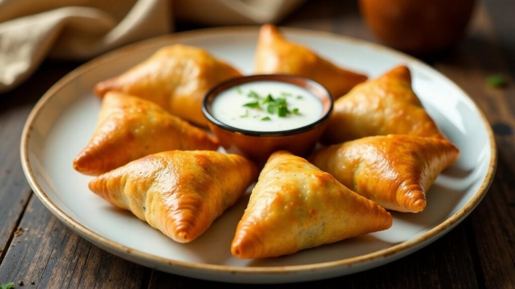 Saumagen-Samosas mit Dip [CreaTable] – Rezept für Anfänger und Chefkoch ...