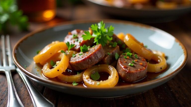 Saure Leber mit Zwiebeln [CreaTable] – Rezept für Anfänger und Chefkoch ...