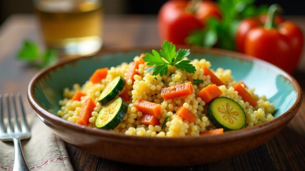 Verwunderlich Gemse Mit Couscous Fotos