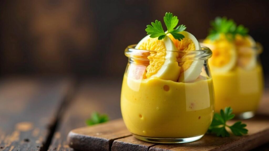 Senfeier im Glas [CreaTable] – Rezept für Anfänger und Chefkoch - CreaTable