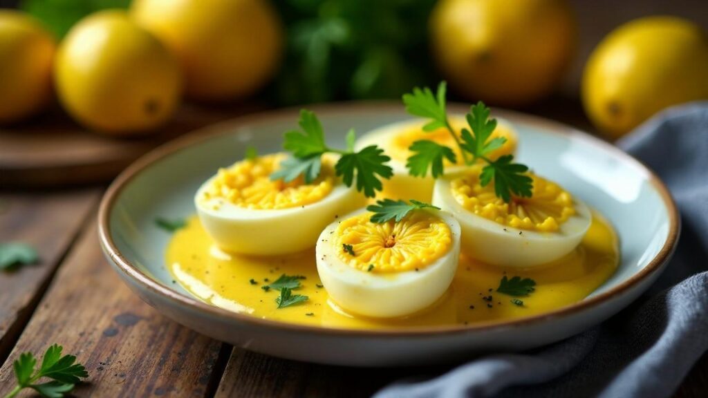 Senfeier mit Limetten-Senfsauce [CreaTable] – Rezept für Anfänger und ...