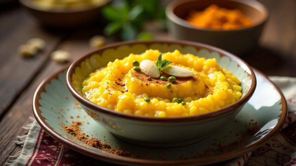 Shole Zard (Safranreis-Pudding) [CreaTable] – Rezept für Anfänger und ...