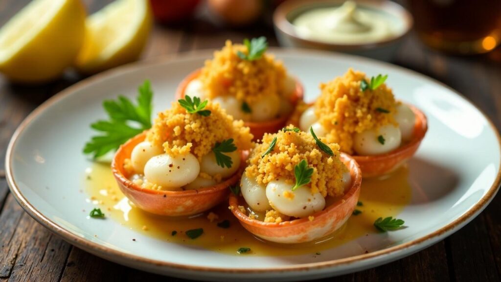 Stuffed Crab Shells [CreaTable] – Rezept für Anfänger und Chefkoch ...