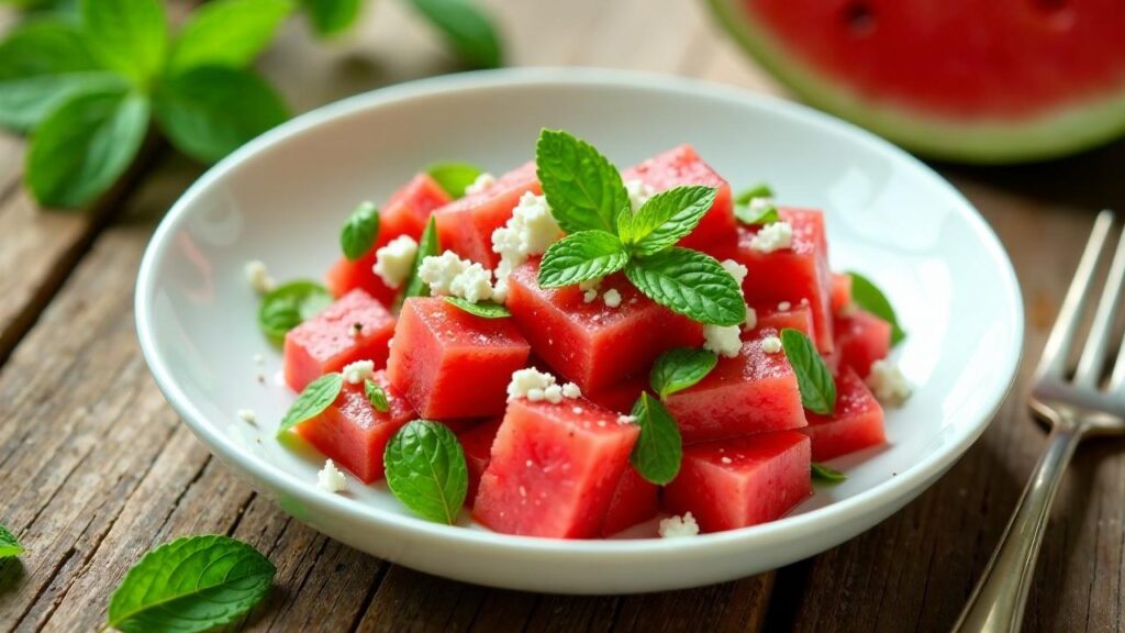 Wassermelonensalat Ohne Feta