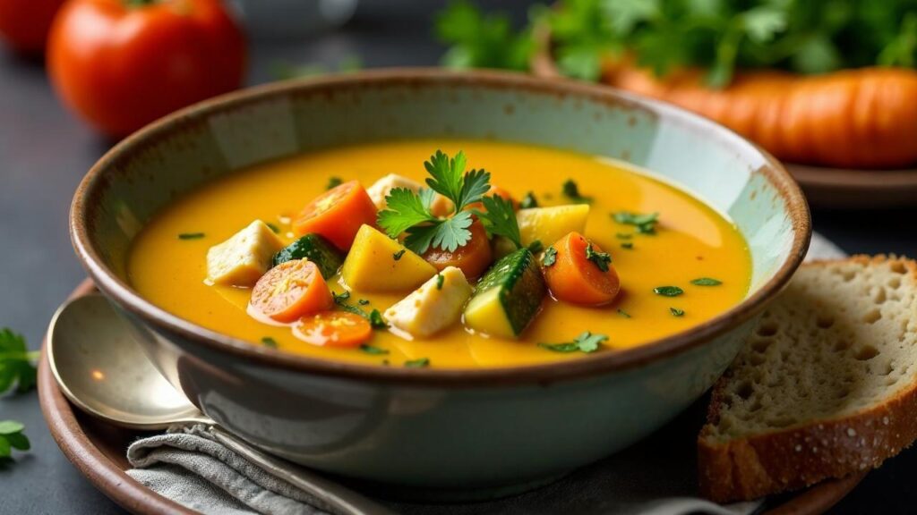 Soli Waka: Wallisianische Currysuppe [CreaTable] – Rezept für Anfänger ...