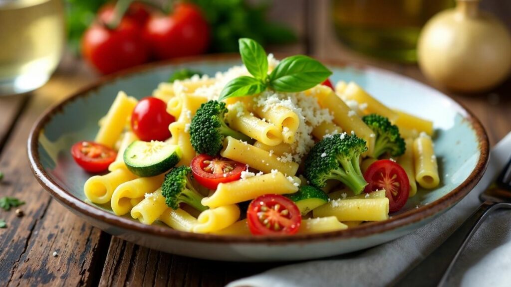 Pasta Mit Gemuse Rezept