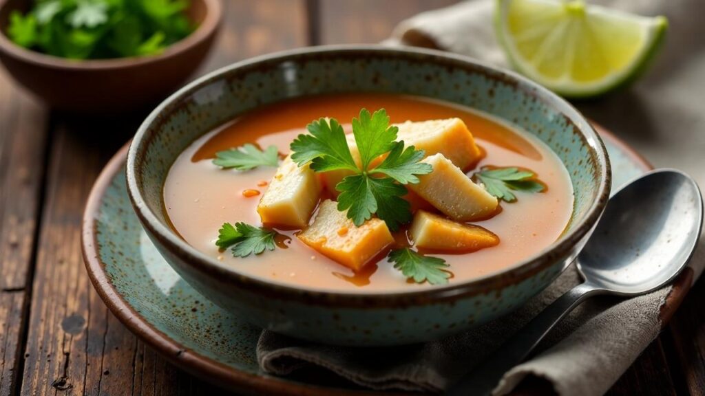 Soupe Poisson Tigre (Tigertfisch-Suppe) [CreaTable] – Rezept für ...