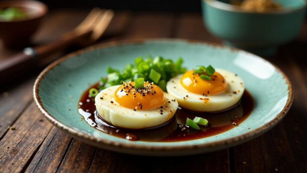Soy-Braised Eggs (Sojageschmorte Eier) [CreaTable] – Rezept für ...