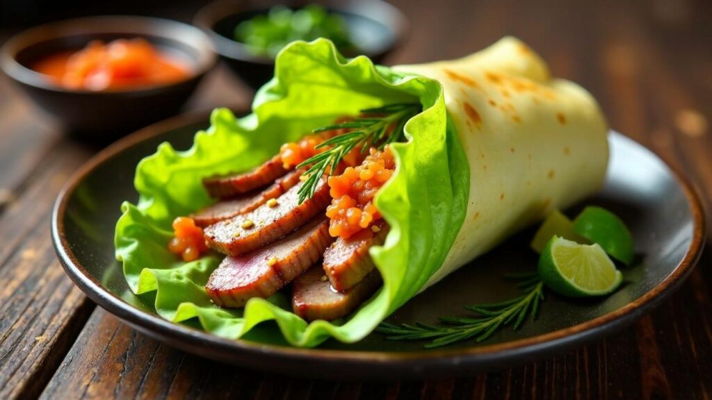 Ssam (Koreanische Salatwraps) mit Kimchi [CreaTable] – Rezept für ...