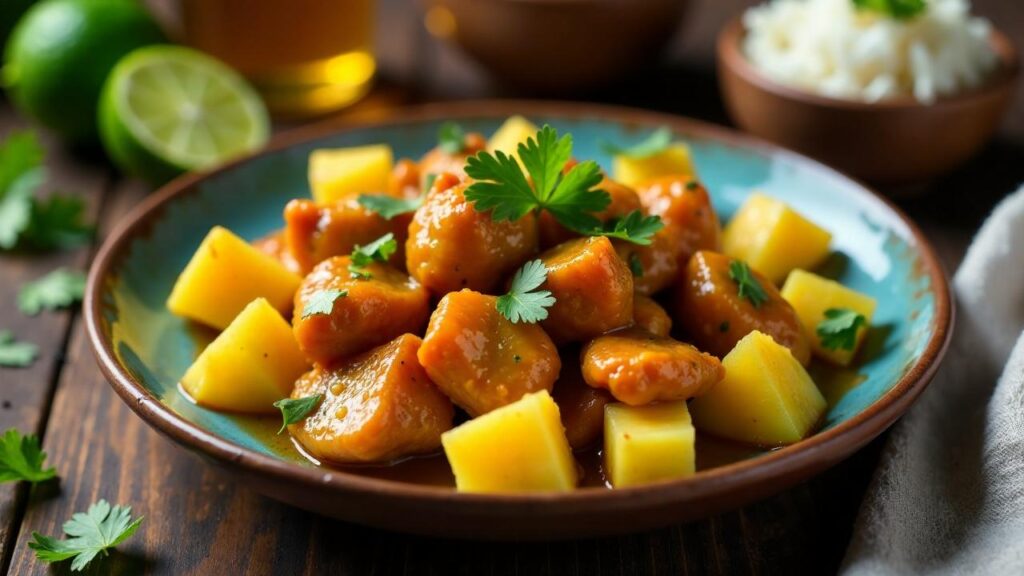 Tamarinden-Hühnchen mit Ananas [CreaTable] – Rezept für Anfänger und ...