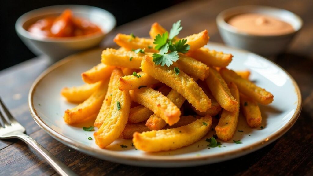 Taro-Pommes: Knusprige Leckerei [CreaTable] – Rezept für Anfänger und ...