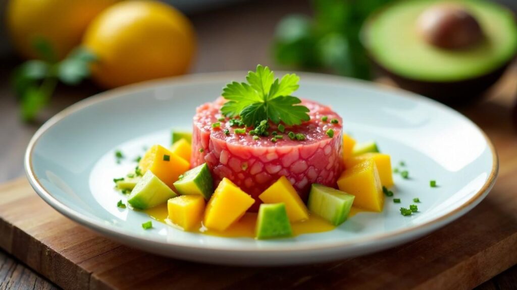 Tartare de Thon Tropical (Tropisches Thunfisch-Tartar) [CreaTable ...