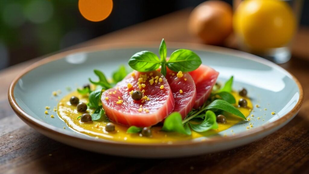 Thunfisch Carpaccio Tessin [CreaTable] – Rezept für Anfänger und ...