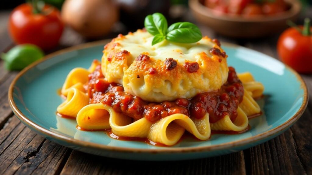 Timballo di Maccheroni (Nudelauflauf) [CreaTable] – Rezept für Anfänger ...