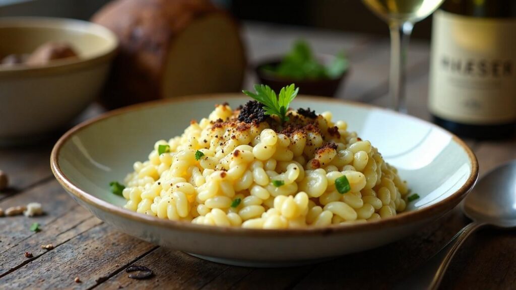 Trüffel-Risotto mit Parmesan [CreaTable] – Rezept für Anfänger und ...