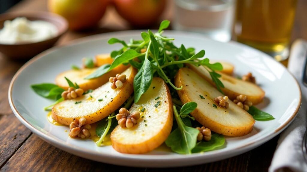 Warm Pear and Parsnip Salad [CreaTable] – Rezept für Anfänger und ...