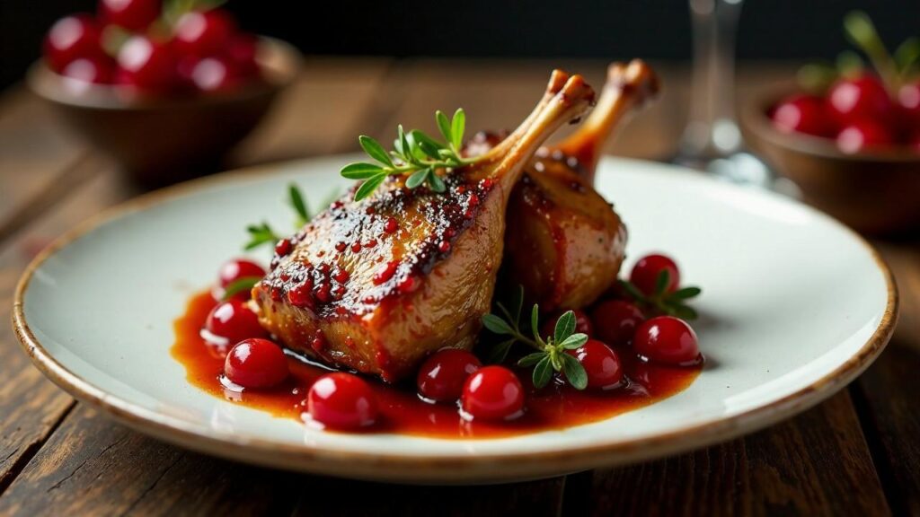 Wildente mit Johannisbeersauce [CreaTable] – Rezept für Anfänger und ...