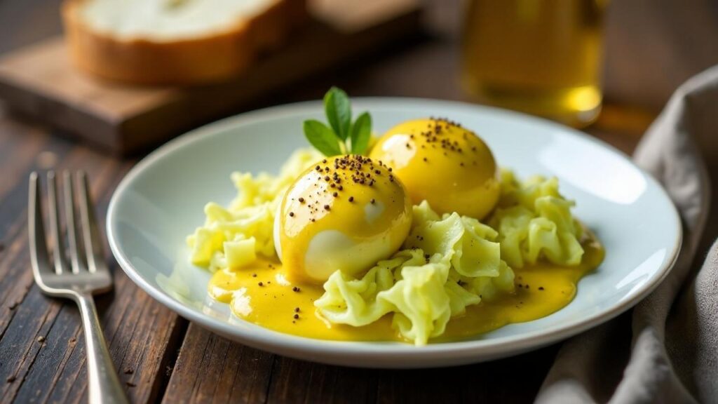 Winterliche Senfeier mit Wirsing [CreaTable] – Rezept für Anfänger und ...