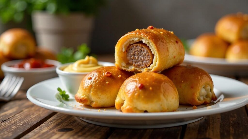 Wors Rolls (Wurstbrötchen) [CreaTable] – Rezept für Anfänger und ...