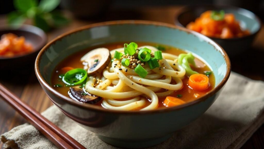 Wärmende Udon-Nudelsuppe [CreaTable] – Rezept für Anfänger und Chefkoch ...
