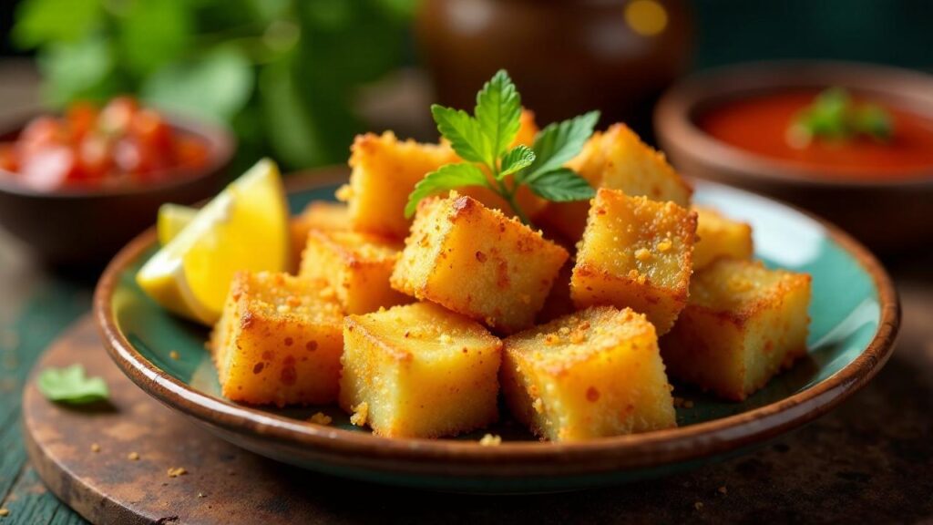 Yuca con Chicharrón (Maniok mit Schweinekrusten) [CreaTable] – Rezept ...
